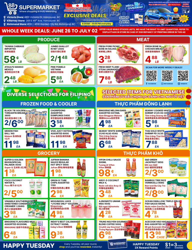Flipp Flyer - 88 Supermarket