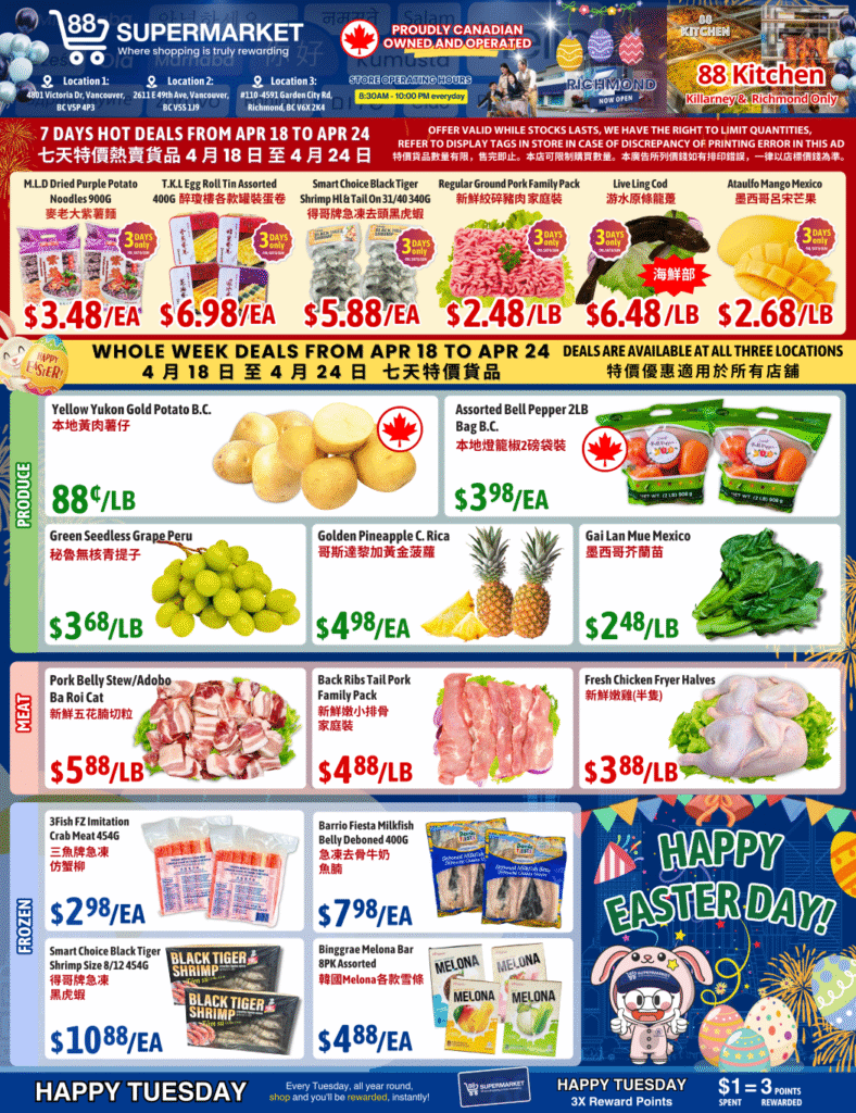 Flipp Flyer - 88 Supermarket