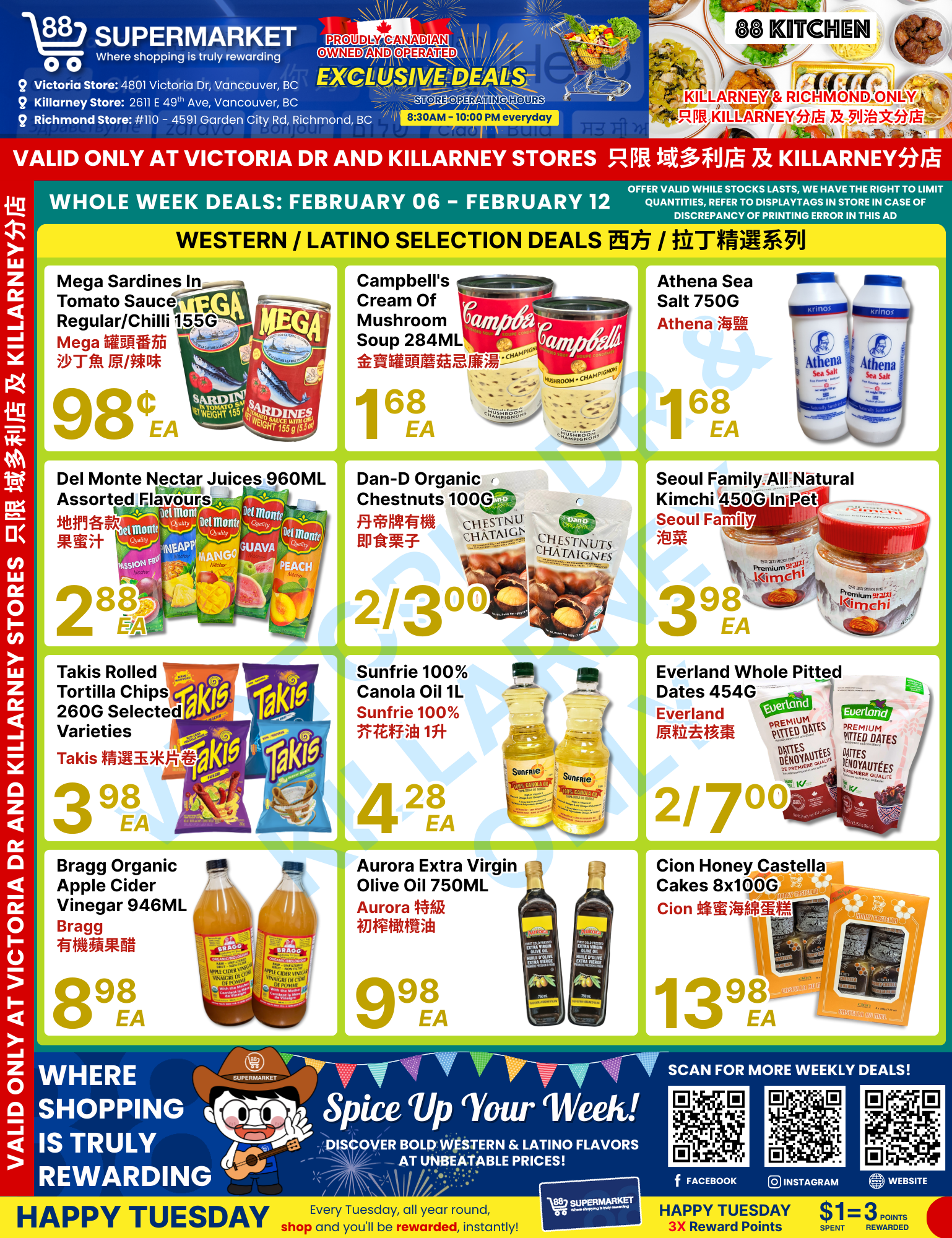 Flipp Flyer - 88 Supermarket